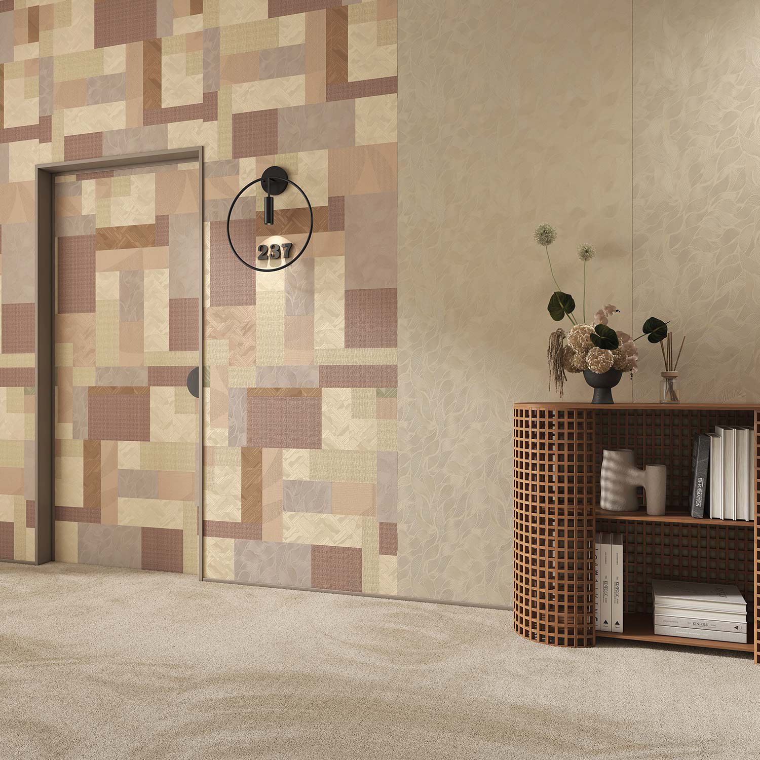 Interior decorative panel - RETRO GRID - Tecnografica Italian ...