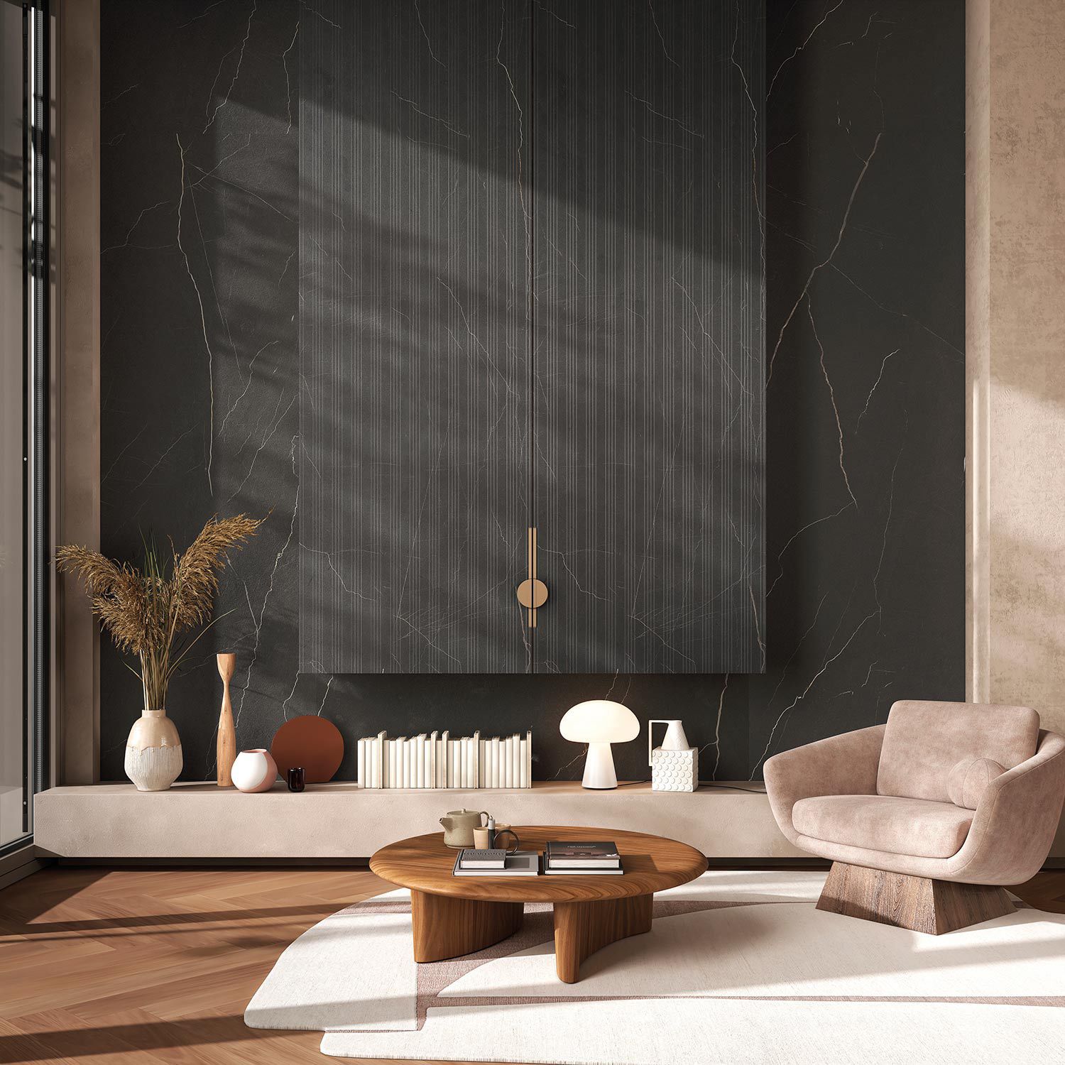 Interior decorative panel - COFFE BROWN - Tecnografica Italian ...