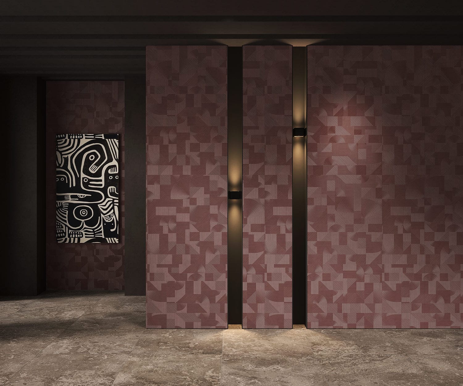 Interior decorative panel - ATARU - Tecnografica Italian Wallcoverings ...
