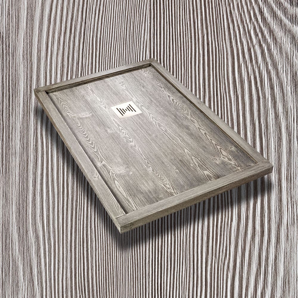 Rectangular shower base - DAKOTA BORDATO - THERMO DESIGN - above floor ...