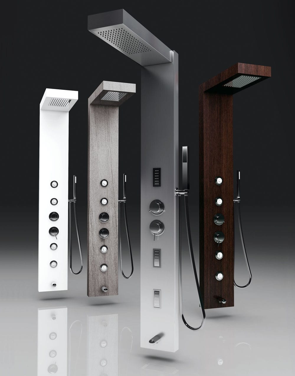 Thermostatic shower column - PD201-PD151-PD149 - THERMO DESIGN - with ...