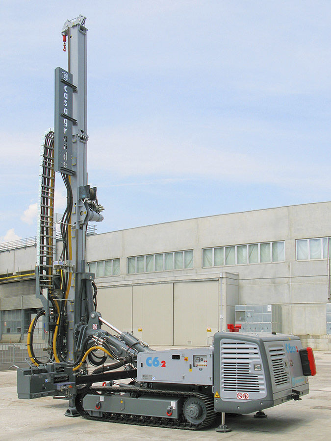 Diesel engine drilling rig - C6-2 - CASAGRANDE - Foundation Division ...