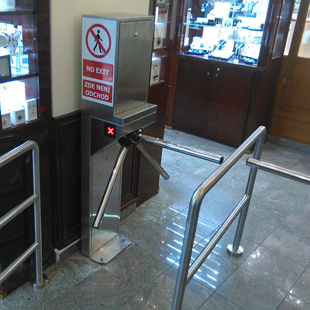 Tripod turnstile - CENTURION - M - TiSO - for access control ...
