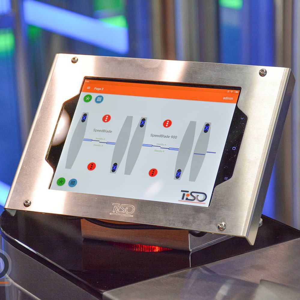 Access control control panel - TWIC - TiSO - wall-mounted / countertop ...