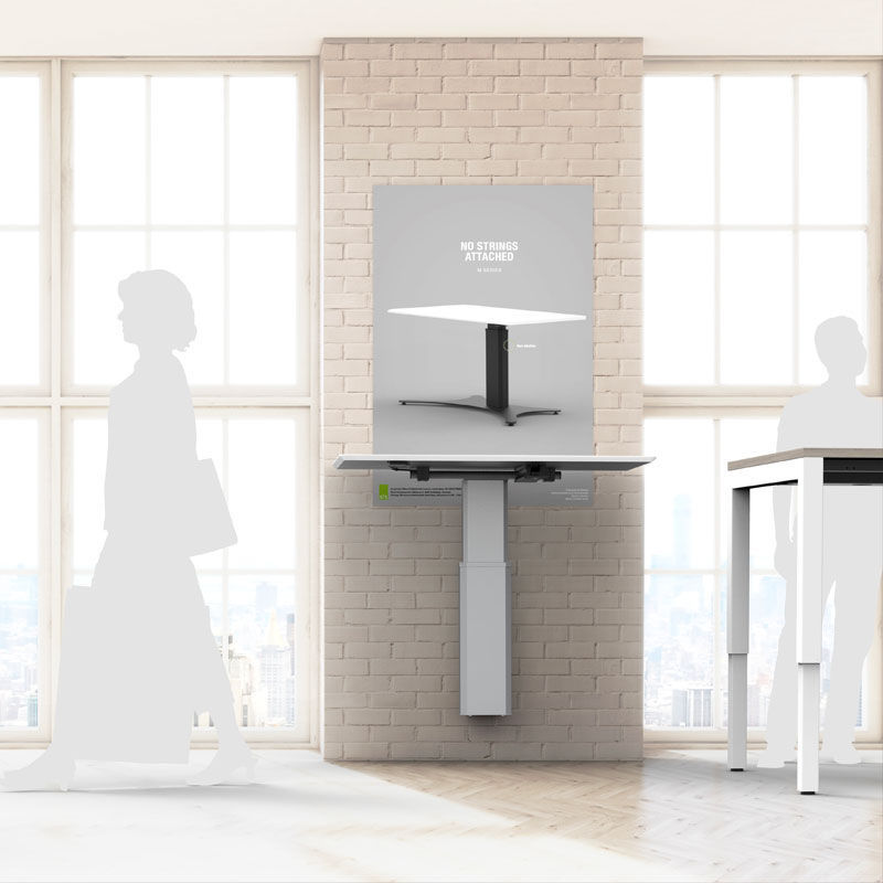 Contemporary computer table - WM - SiS Ergo - commercial