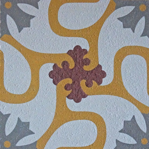 Outdoor encaustic cement tile - REF 24 - Mosaics Torra | Cement Tiles ...