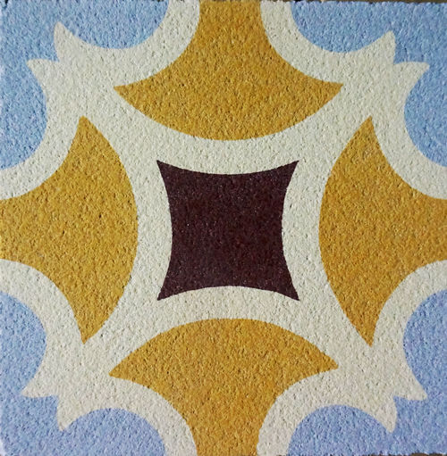 Outdoor encaustic cement tile - REF 8 - Mosaics Torra | Cement Tiles ...