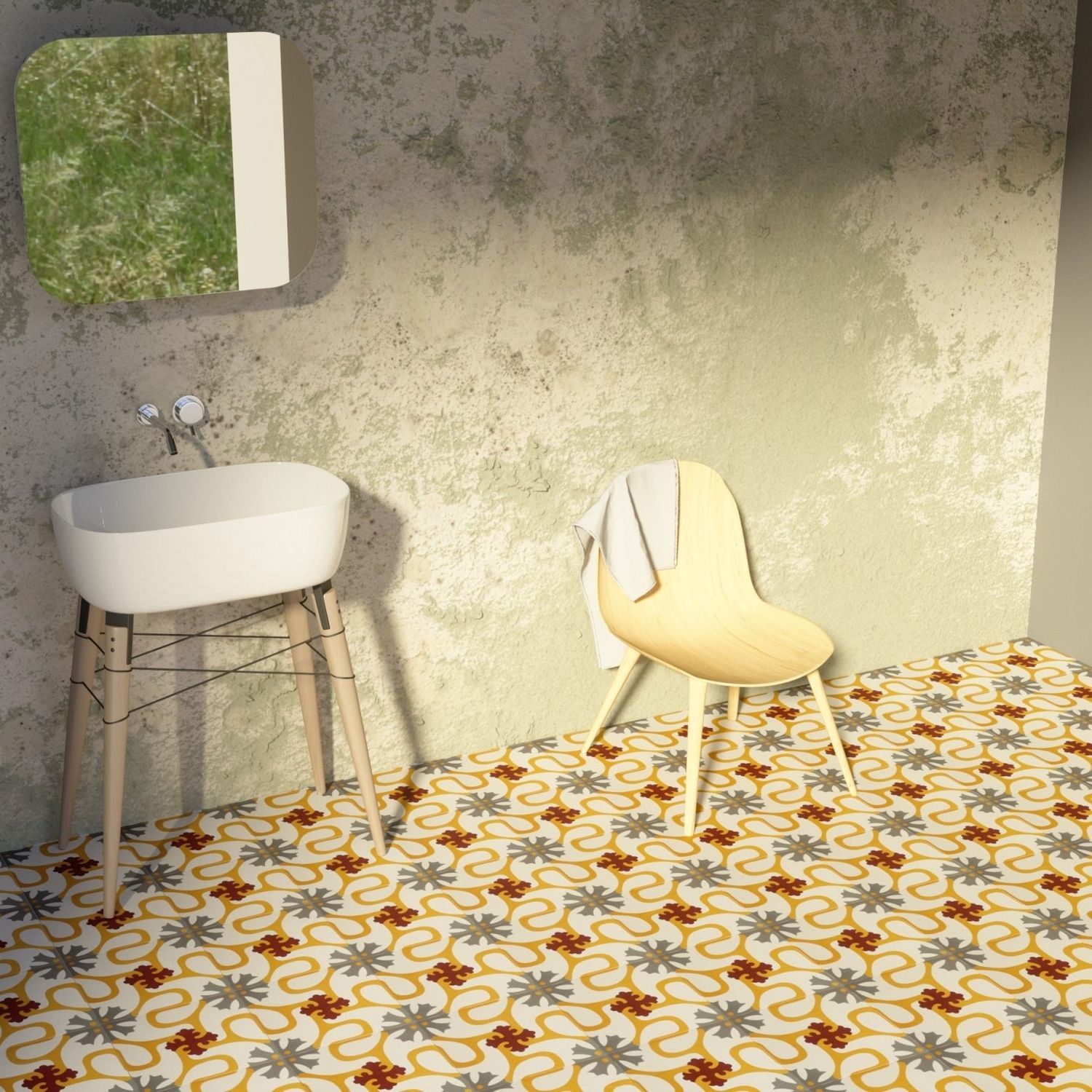 Cement encaustic cement tile - 24 - Mosaics Torra | Cement Tiles ...