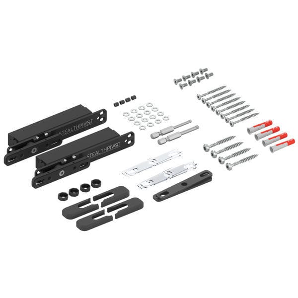 Door hinge - STEALTHPIVOT NL - 750N - PortaPivot - metal / concealed / home