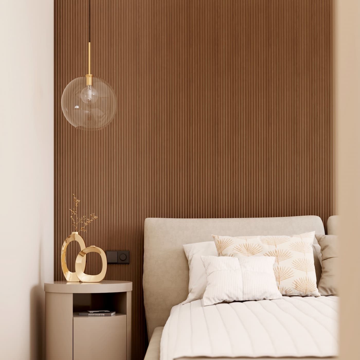 Interior wall-covering - NATURAL - Déco - wooden / embossed / wood look