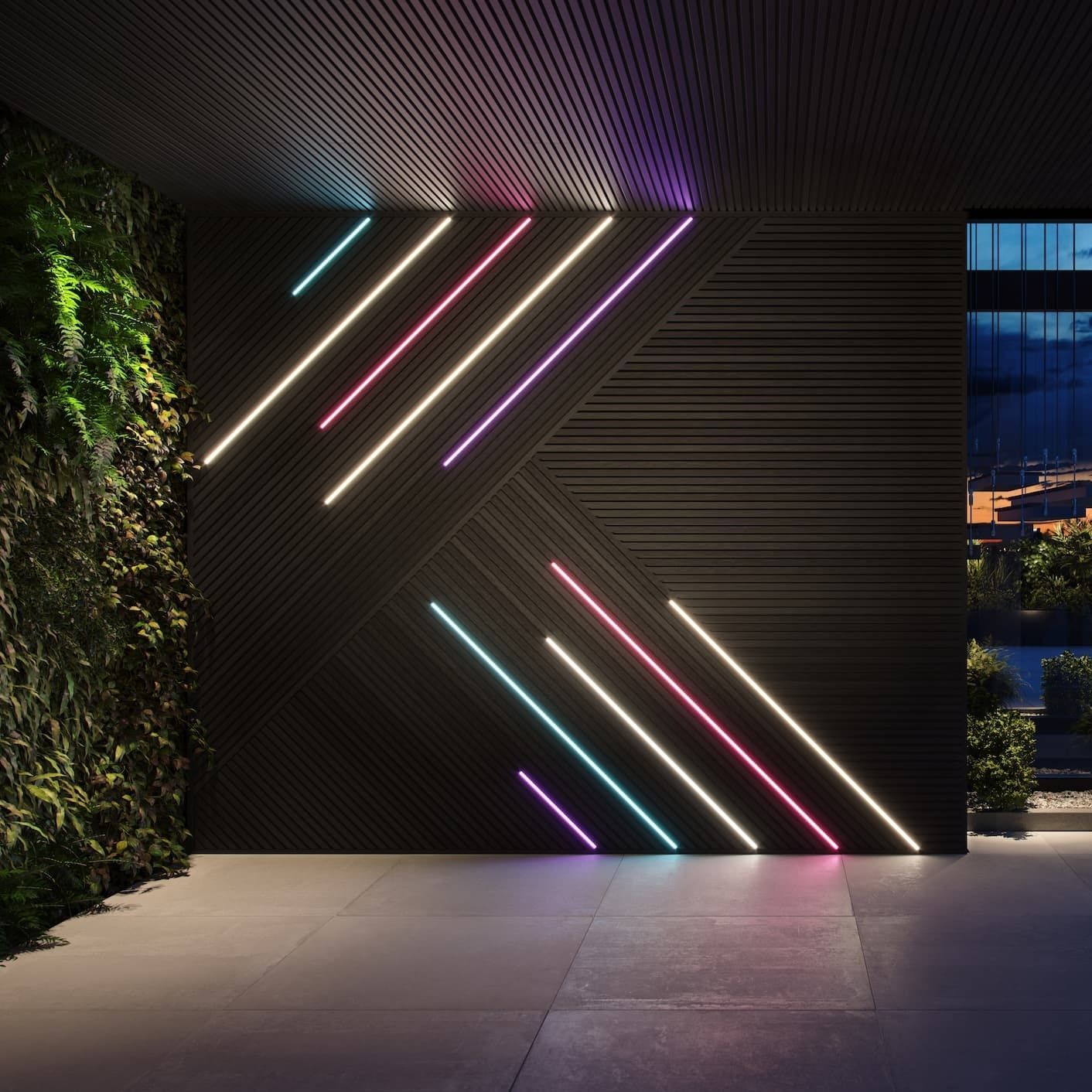 Ceiling lighting profile - TWIX - Déco - wall-mounted / LED / other ...