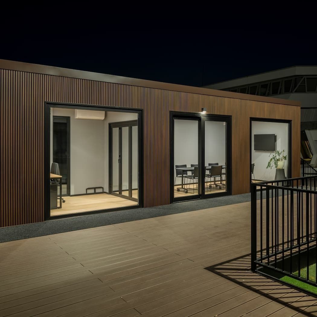 Exterior wall-covering - TWIX - Déco - interior / wooden / solid wood