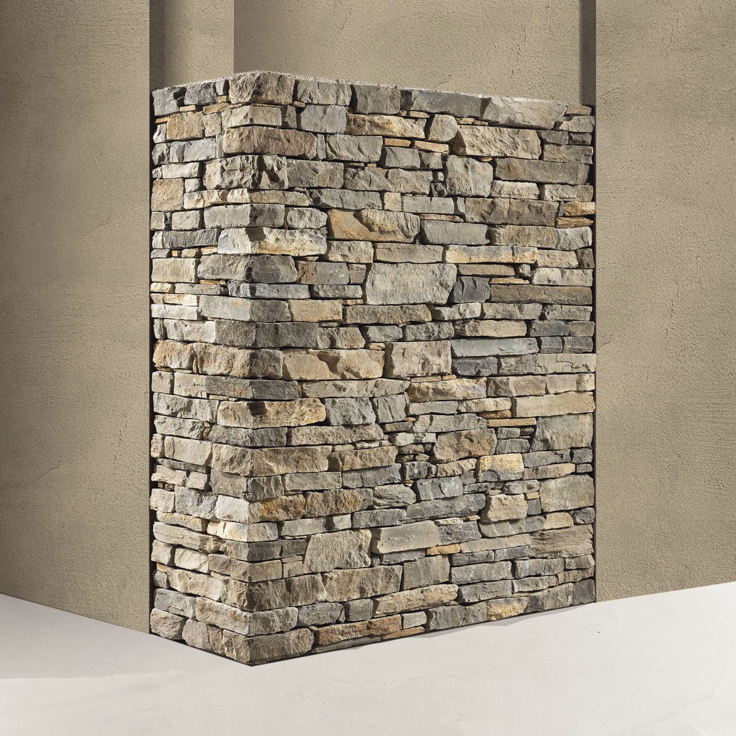Engineered stone wall cladding - NEW TOCE - Geopietra - for indoor use ...