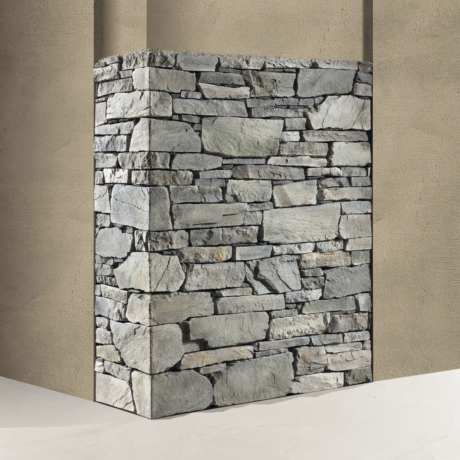 Engineered stone wall cladding - ARTENA - Geopietra - exterior / for ...