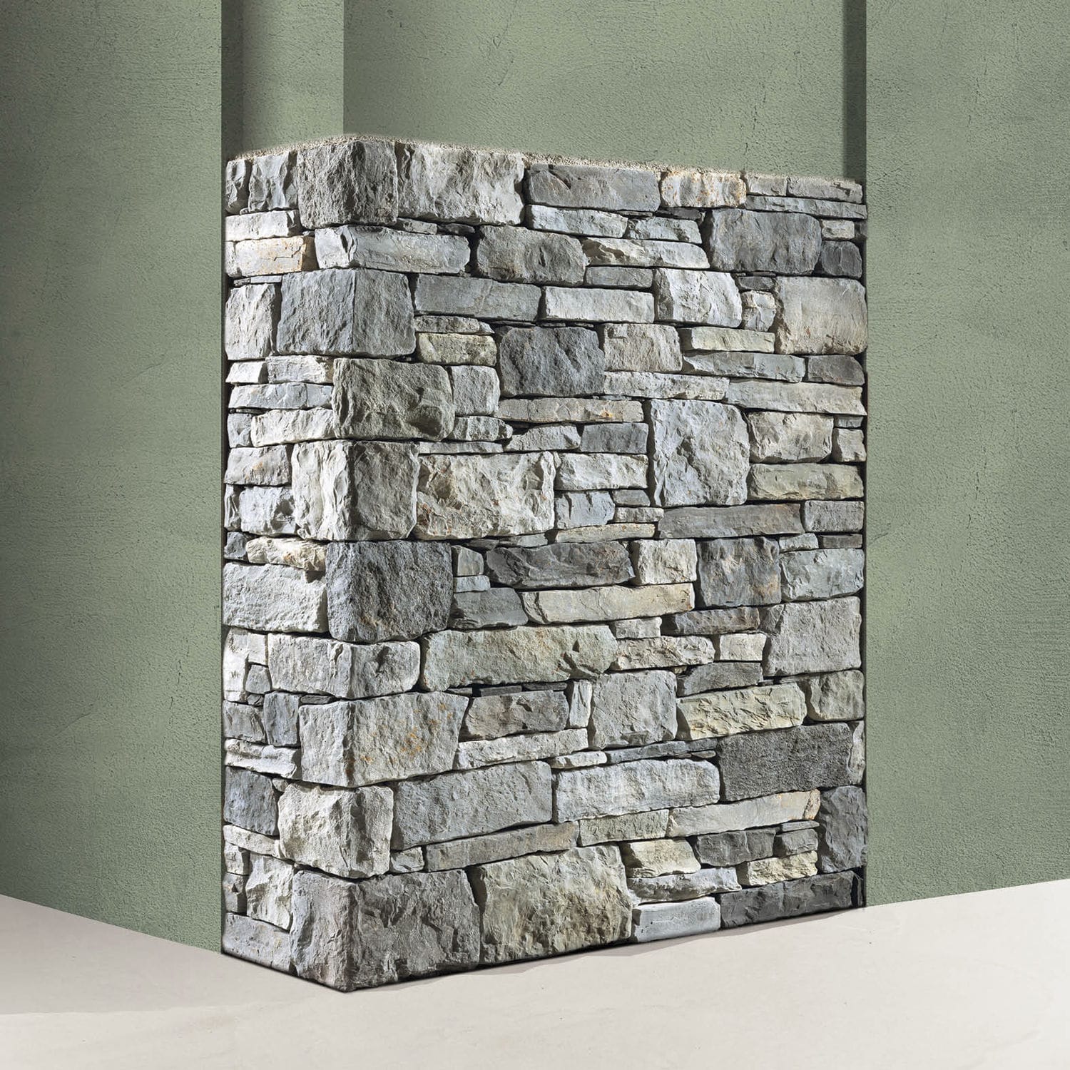 Engineered stone wall cladding - ALMANA - Geopietra - exterior / for ...