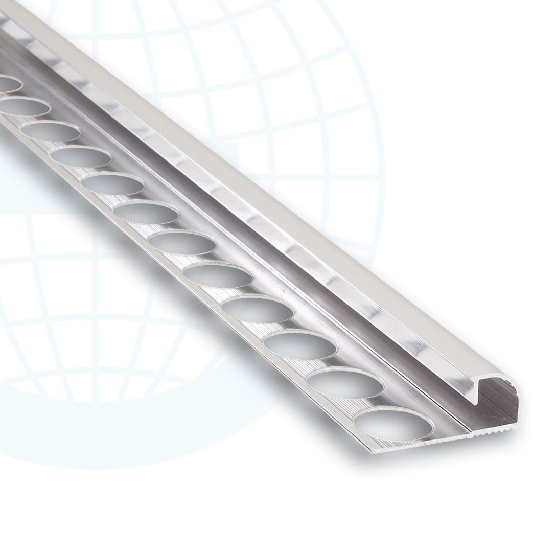 Brass edge trim - EUROCORNER 171L - Euroshrink - for tile / rounded edge