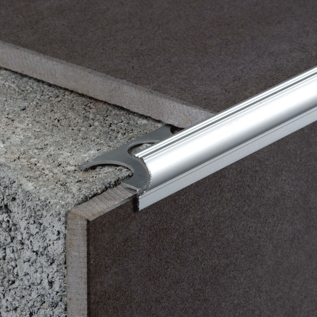 Aluminum edge trim - EUROSTEP 209A - Euroshrink - outside corner ...