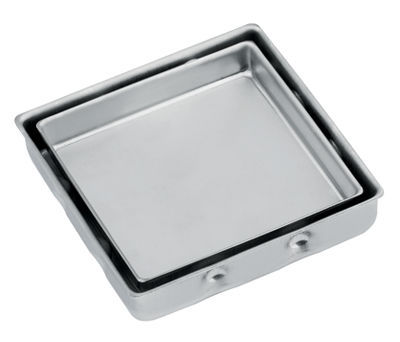 Metal floor drain - PPP60 - Ferplast Srl - for shower / square