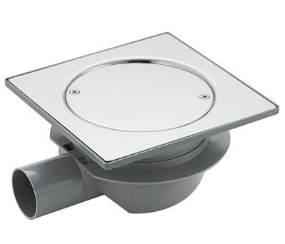 Stainless steel floor drain - 151/B - Ferplast Srl - for shower / with ...