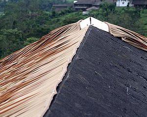 Synthetic thatch roofing - VIROTHATCH BALI - Virobuild - waterproof
