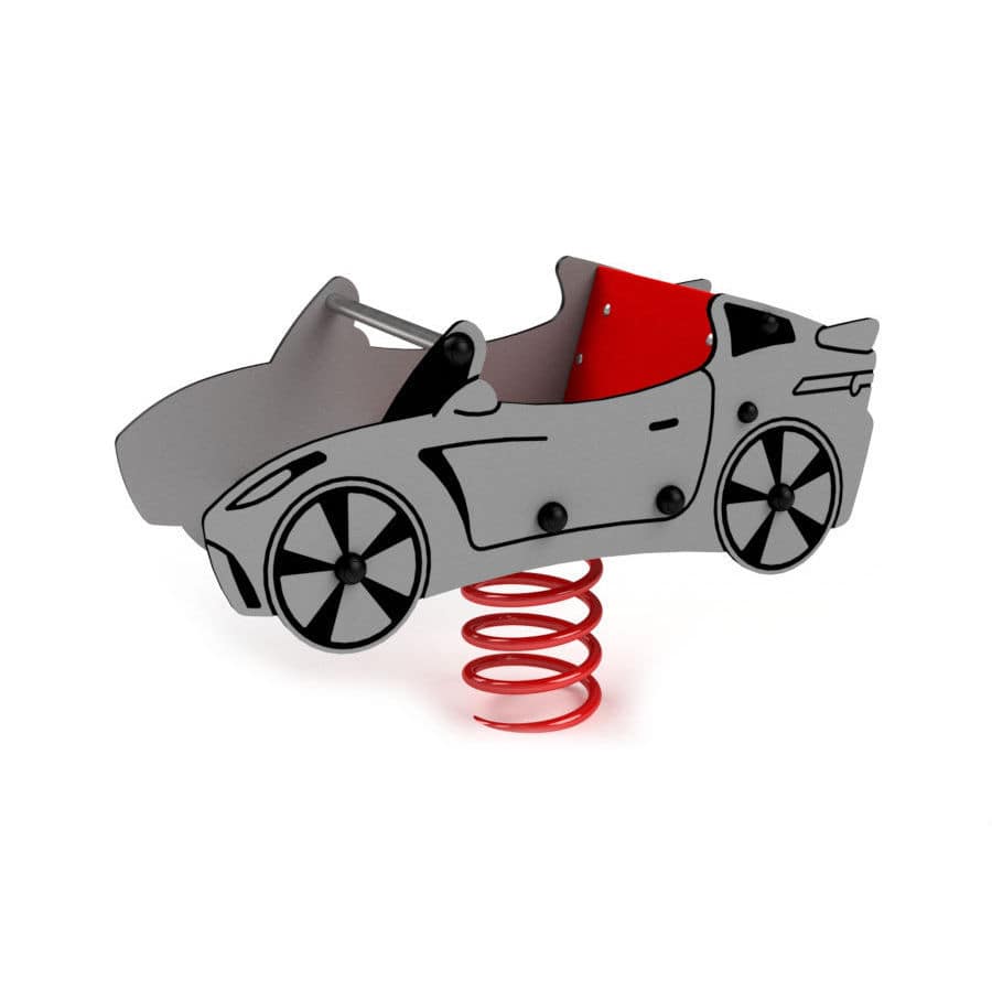 Metal spring rocker - CABRIOLET - Astrus Playgrounds - HDPE / transport ...