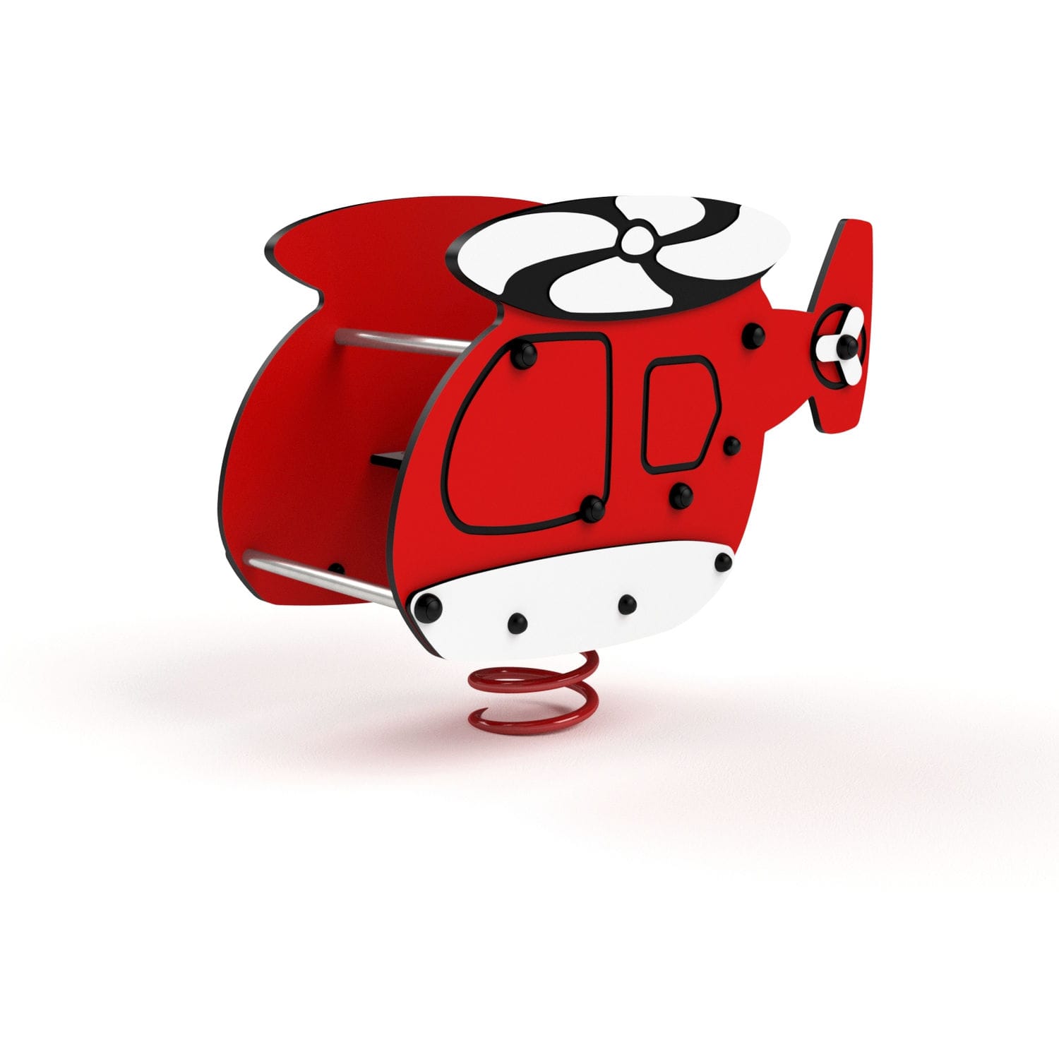 Metal spring rocker - 3428S HELICOPTER - Astrus Playgrounds - HDPE ...