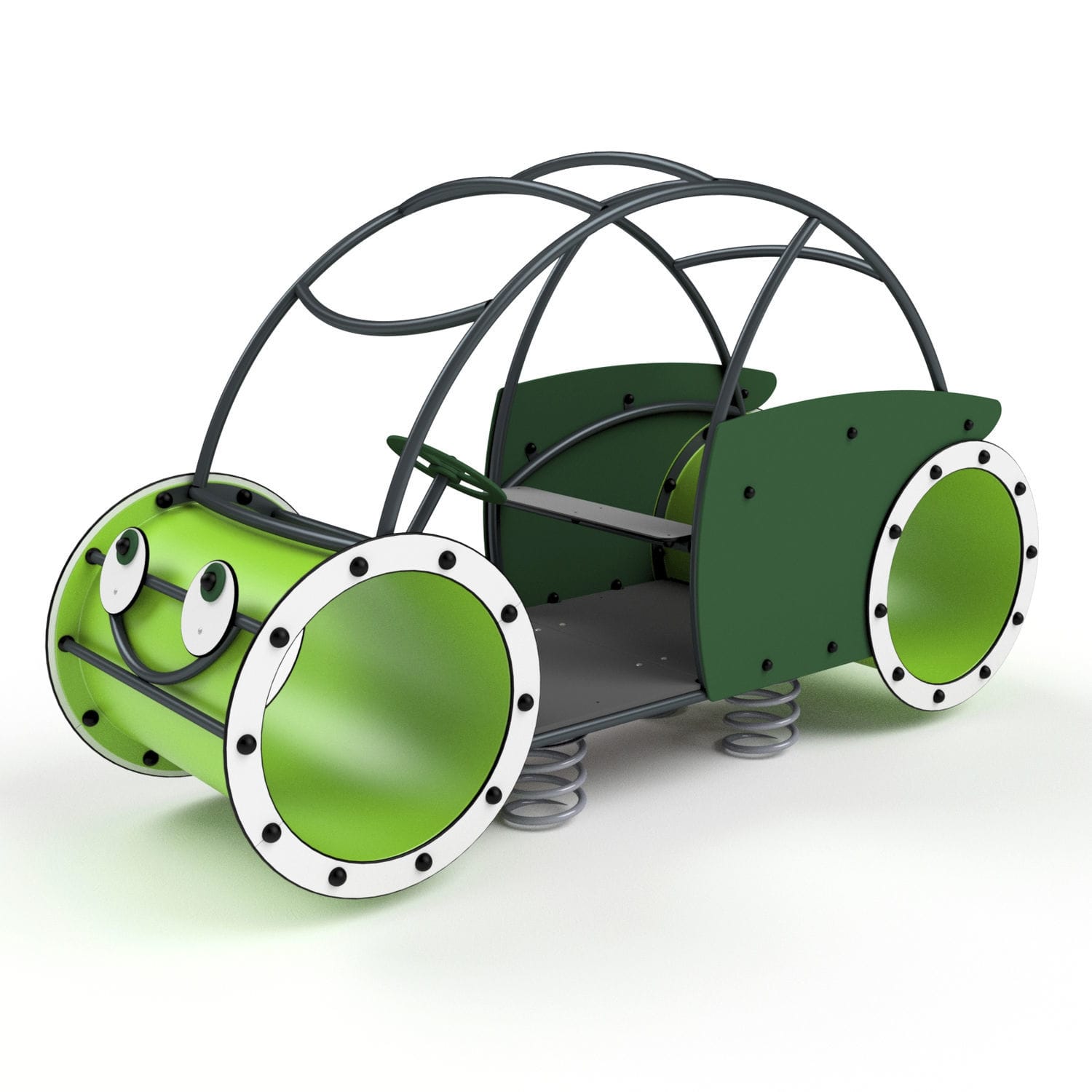 Steel spring rocker - 3010S - Astrus Playgrounds - transport / 2-person ...