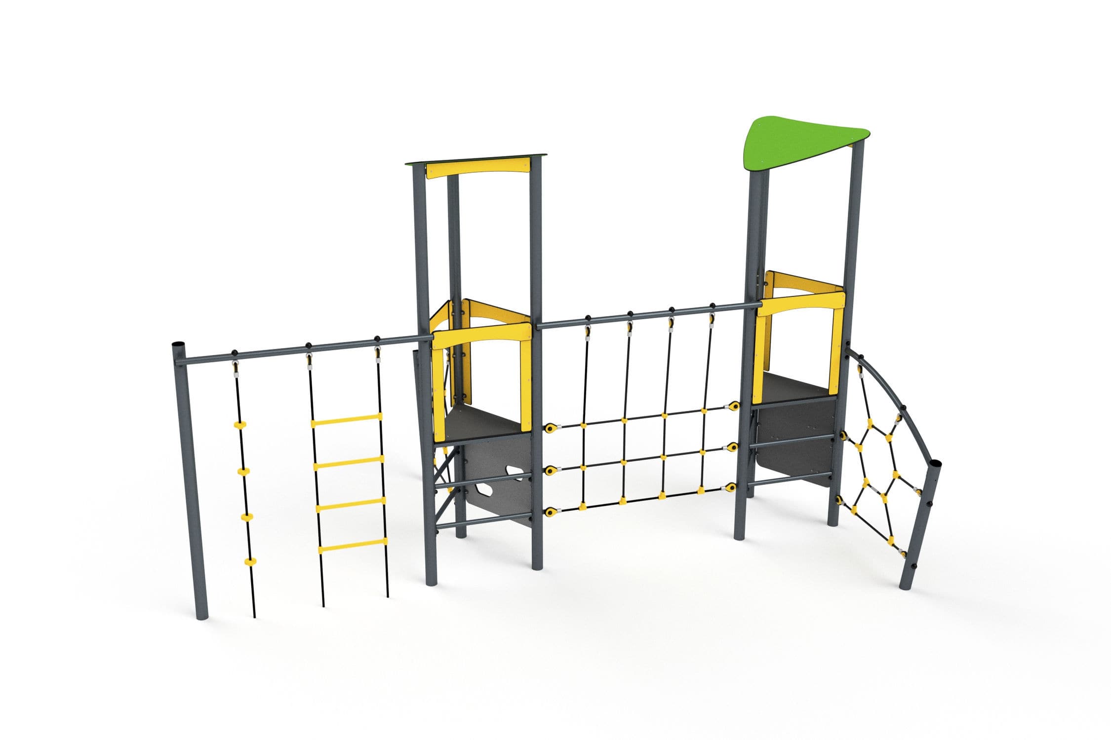 Playground play structure - 11064 - Astrus Playgrounds - metal / HDPE ...