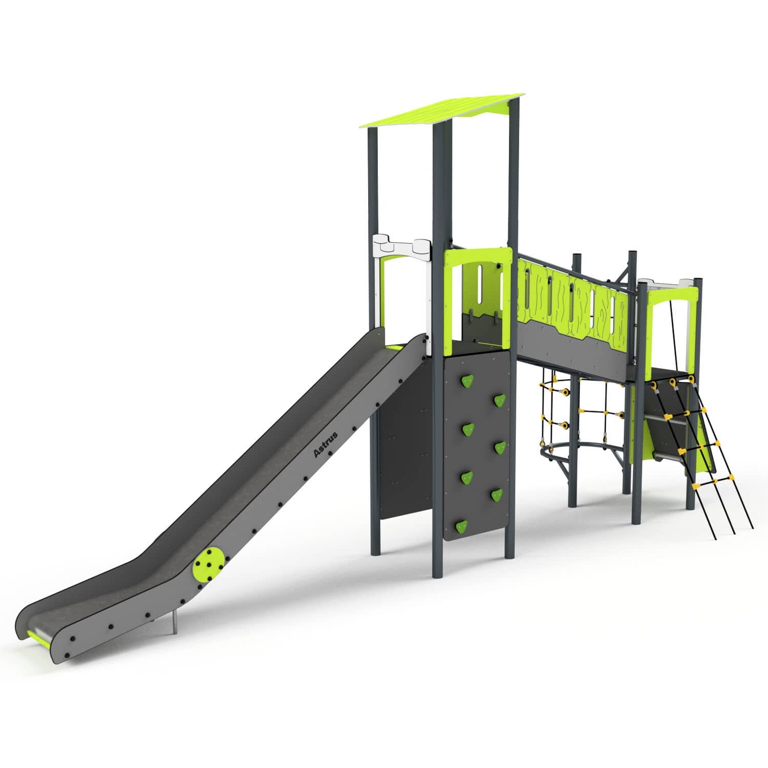 Playground play structure - 11109 - Astrus Playgrounds - metal / HDPE ...