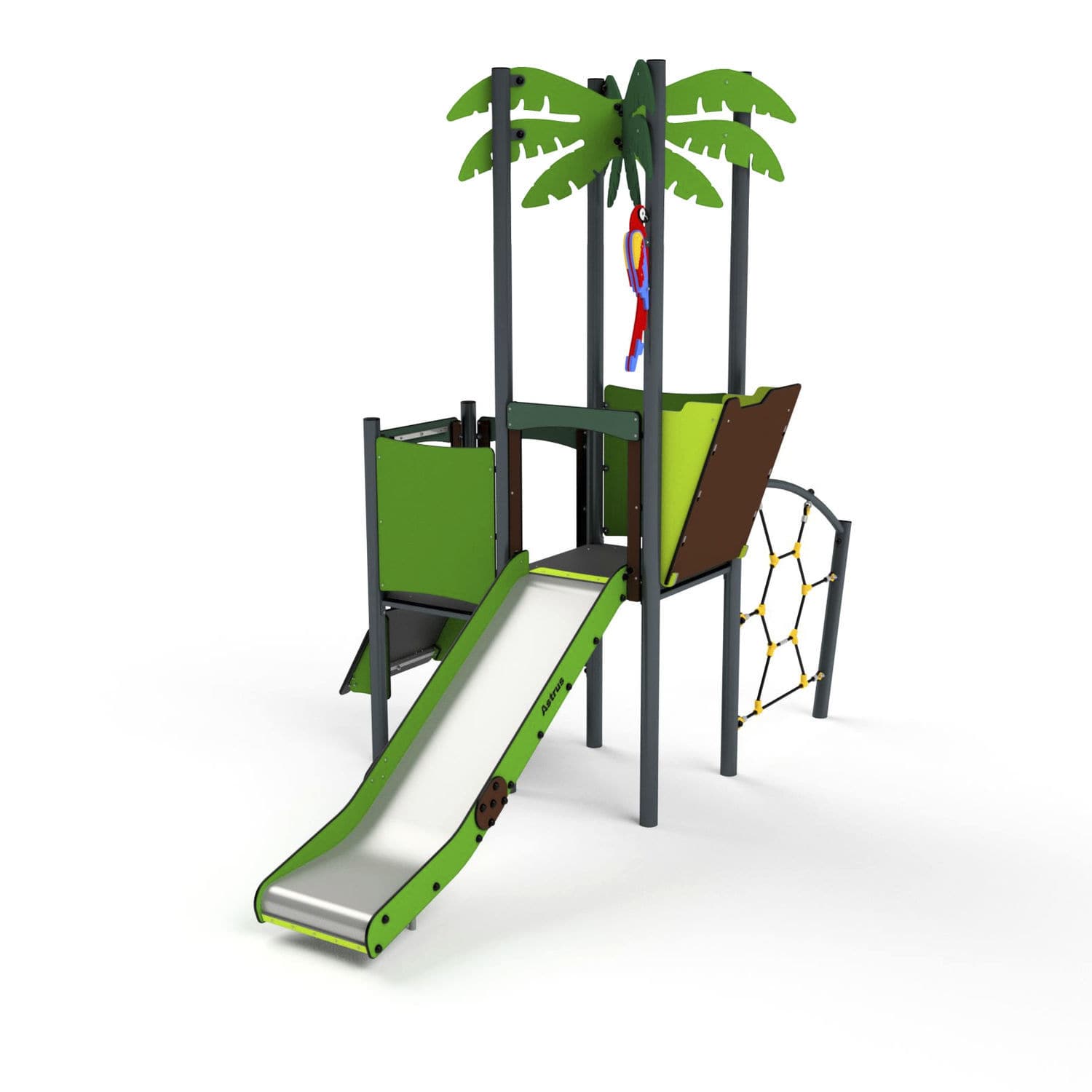 Playground structure - 11121 - Astrus Playgrounds - metal / HDPE / modular