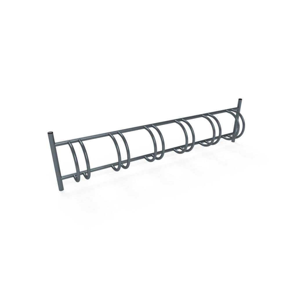 Floor-mounted bike rack - 5004S - Astrus Playgrounds - galvanised steel ...