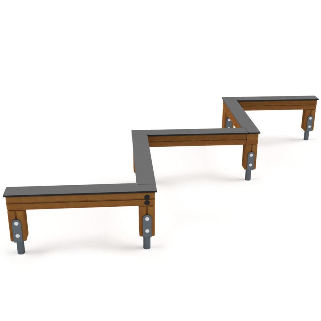 Playground balance beam - 3606D - Astrus Playgrounds - for fitness ...