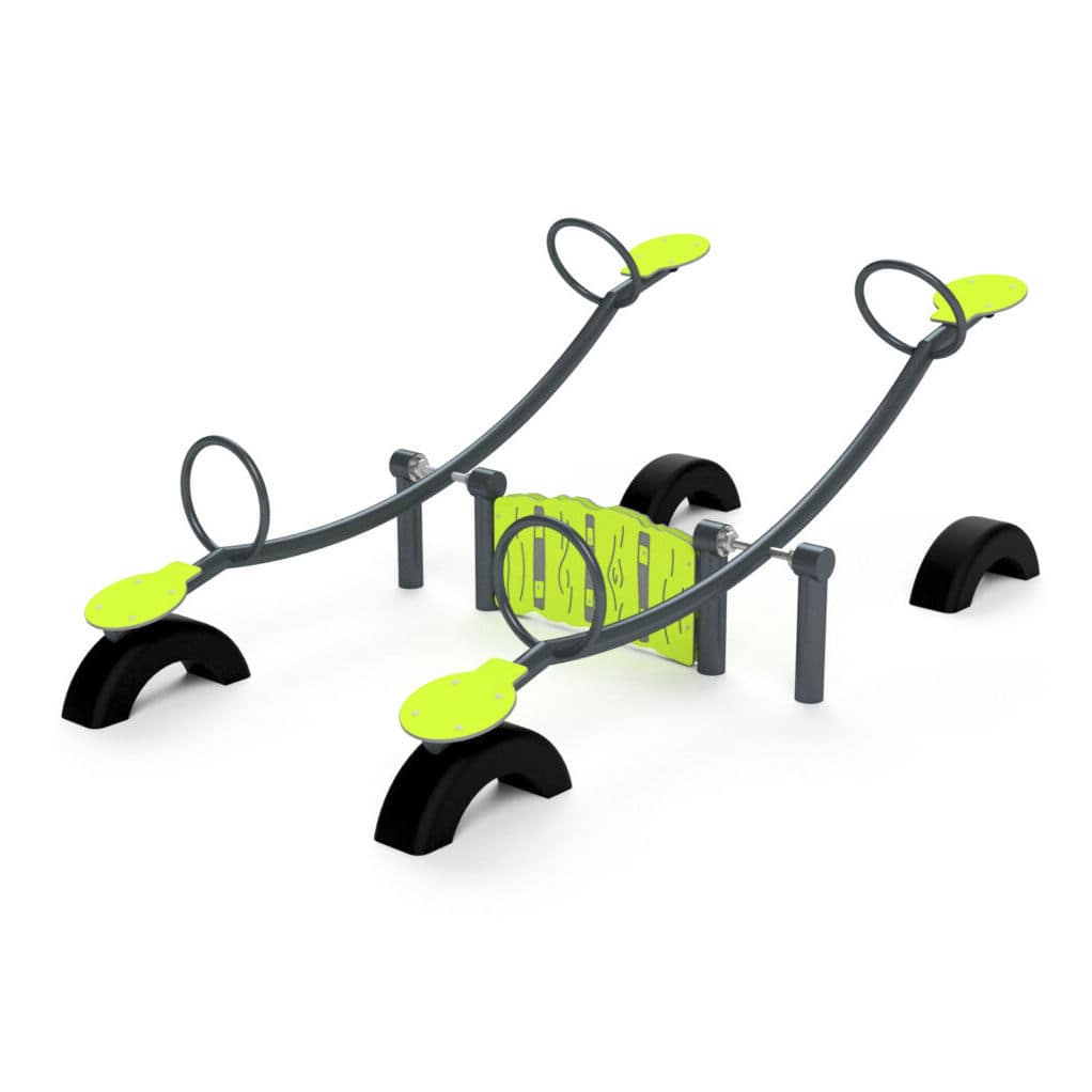 Metal seesaw - 3519S - Astrus Playgrounds - HDPE / playground
