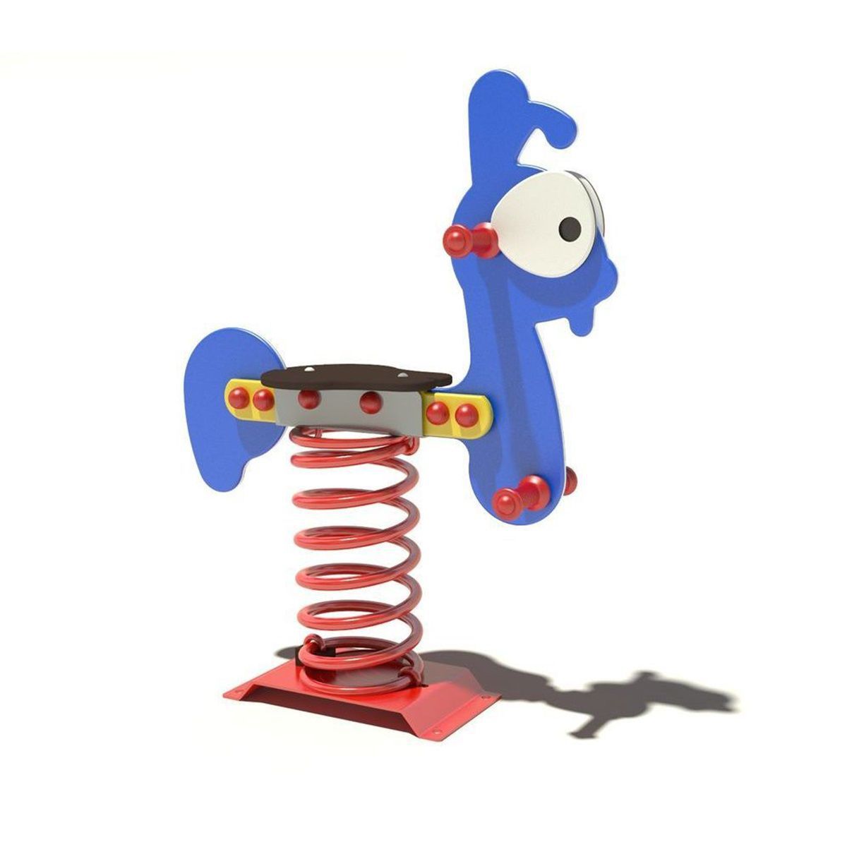 Steel spring rocker - CONEJO - Grup Fabregas - polyethylene / animal ...