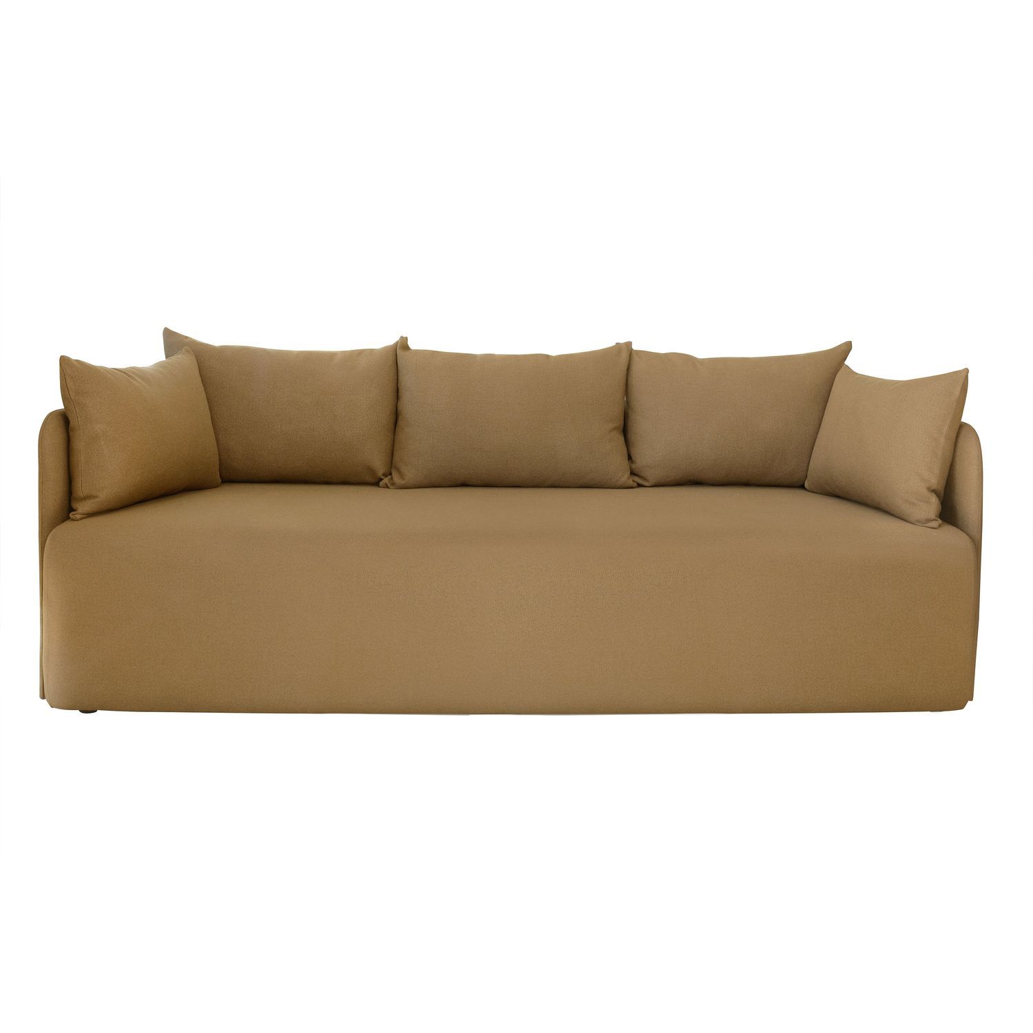 Contemporary sofa - PANEL - Studio 19 - fabric / leather