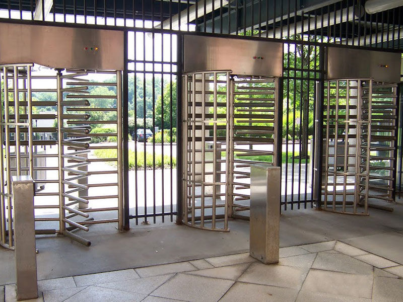 Security turnstile - MST - Alvarado - metal / for public buildings