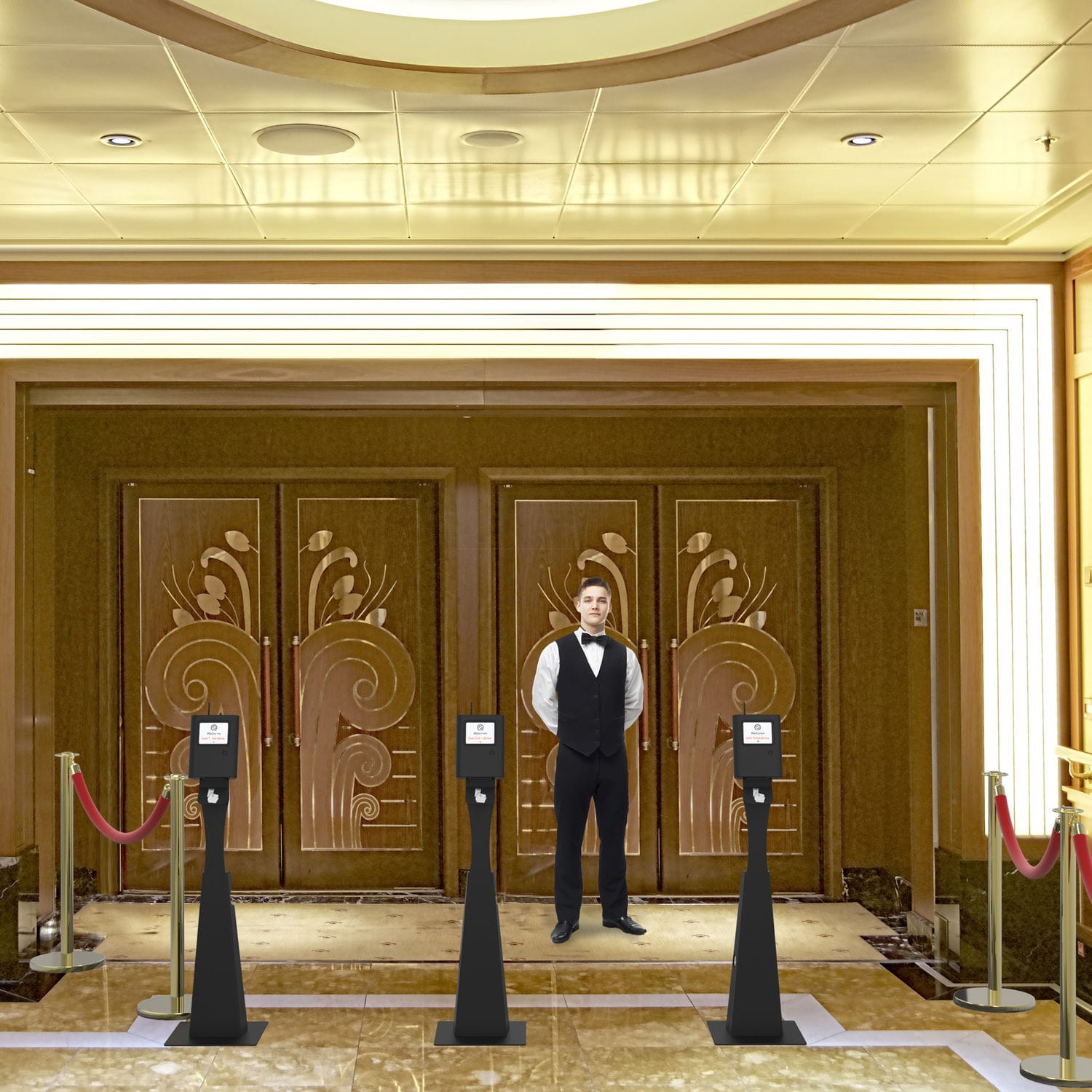 Access control barcode scanner - INTRAQ - Alvarado