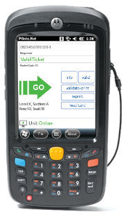 Parcel barcode scanner - POCKETGATE-MVT - Alvarado