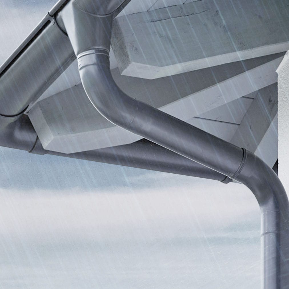 Steel roof gutter - COLOFER® ROBUST RAIN - voestalpine - galvanised ...
