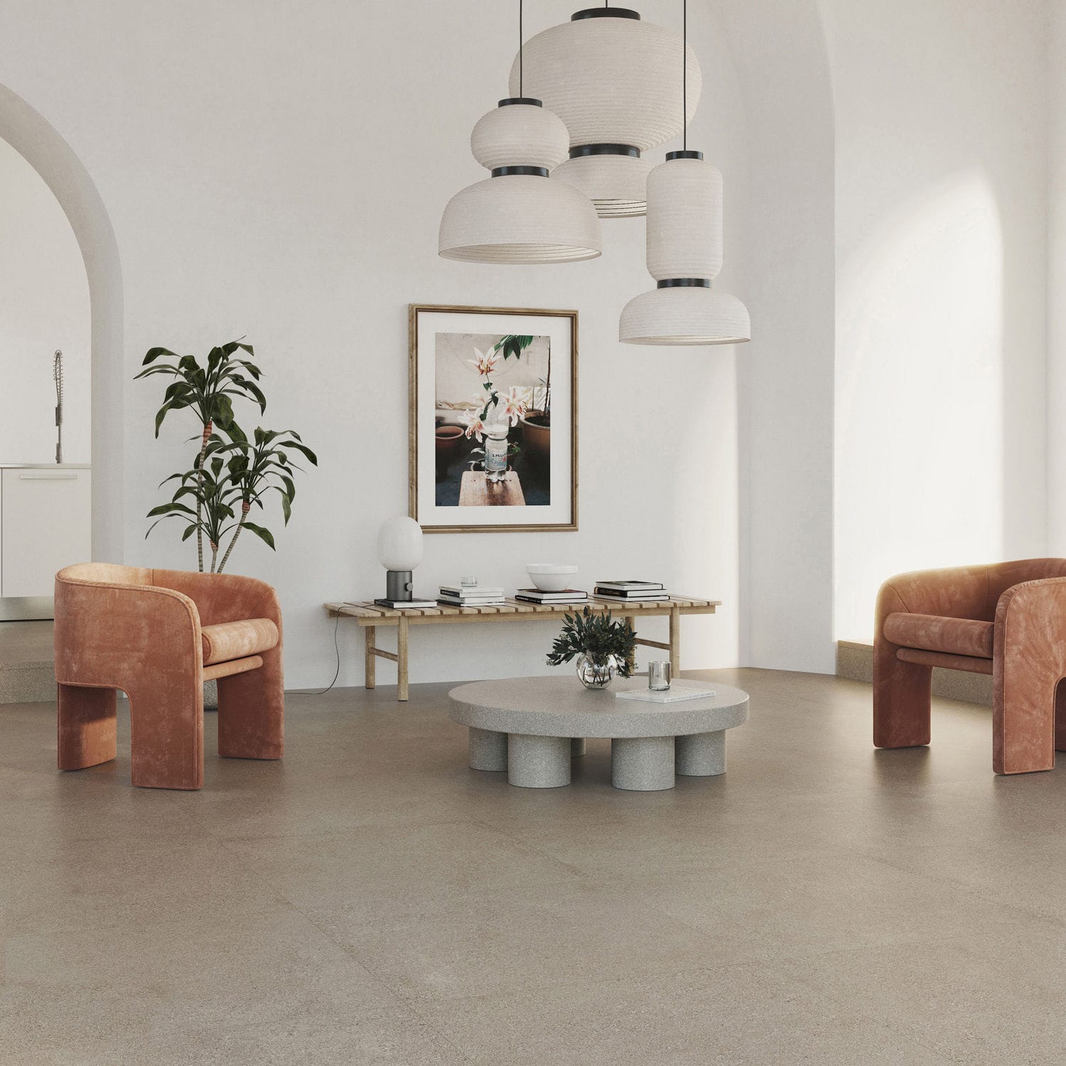 Porcelain stoneware tile - MILÁN ARENA - Exagres - matte / enameled ...