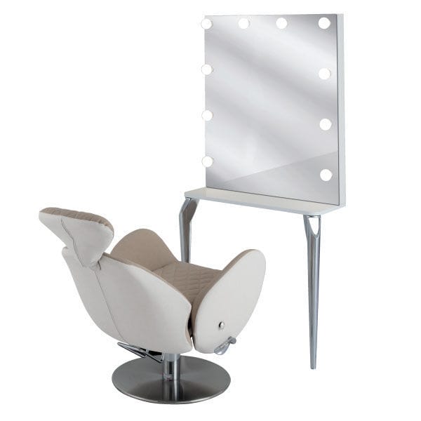 Contemporary dressing table - BACKSTAGE - Ceriotti - aluminium ...