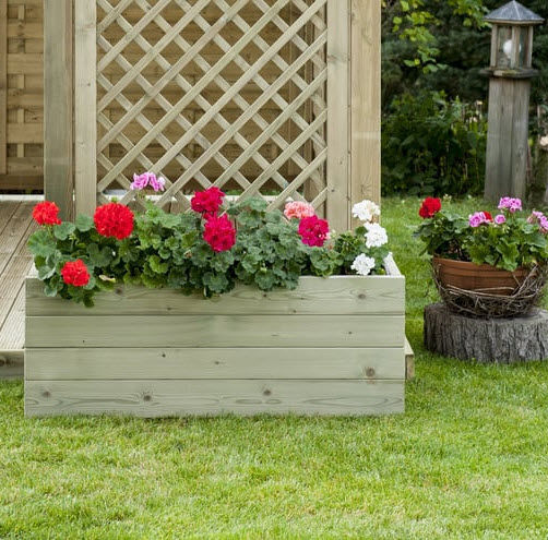 Pine planter - SIRMIONE - Pircher - polypropylene / contemporary / outdoor