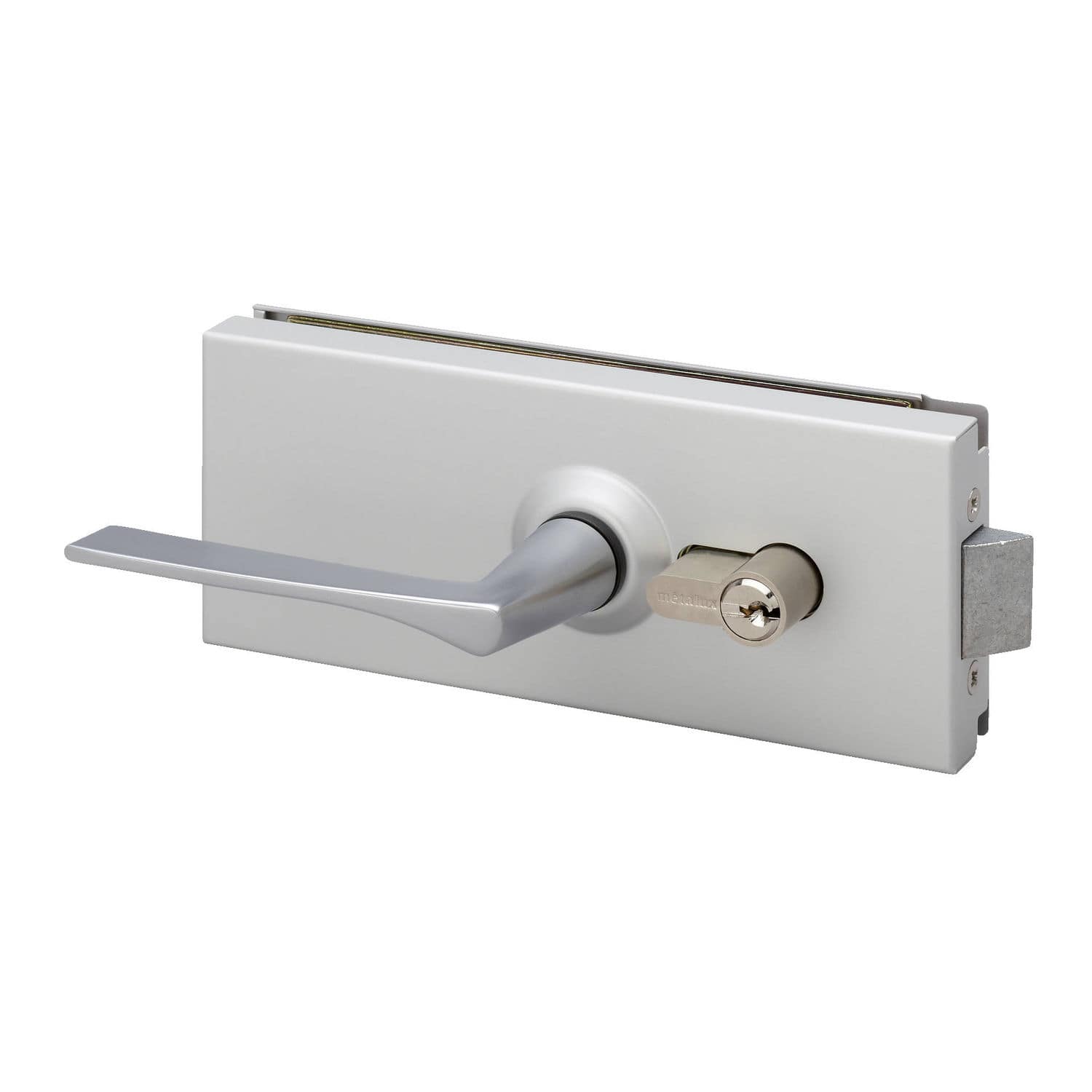 Mechanical lock - METALUX - DOM-RONIS - with handle / door / 1 point