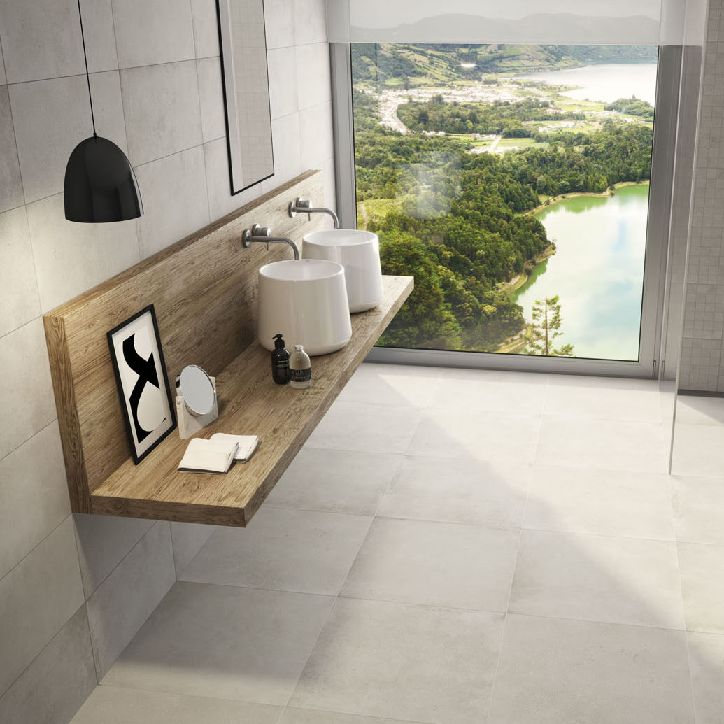 Ceramic tile - AVENUE - Aleluia Ceramicas S.A - cement / concrete / matte