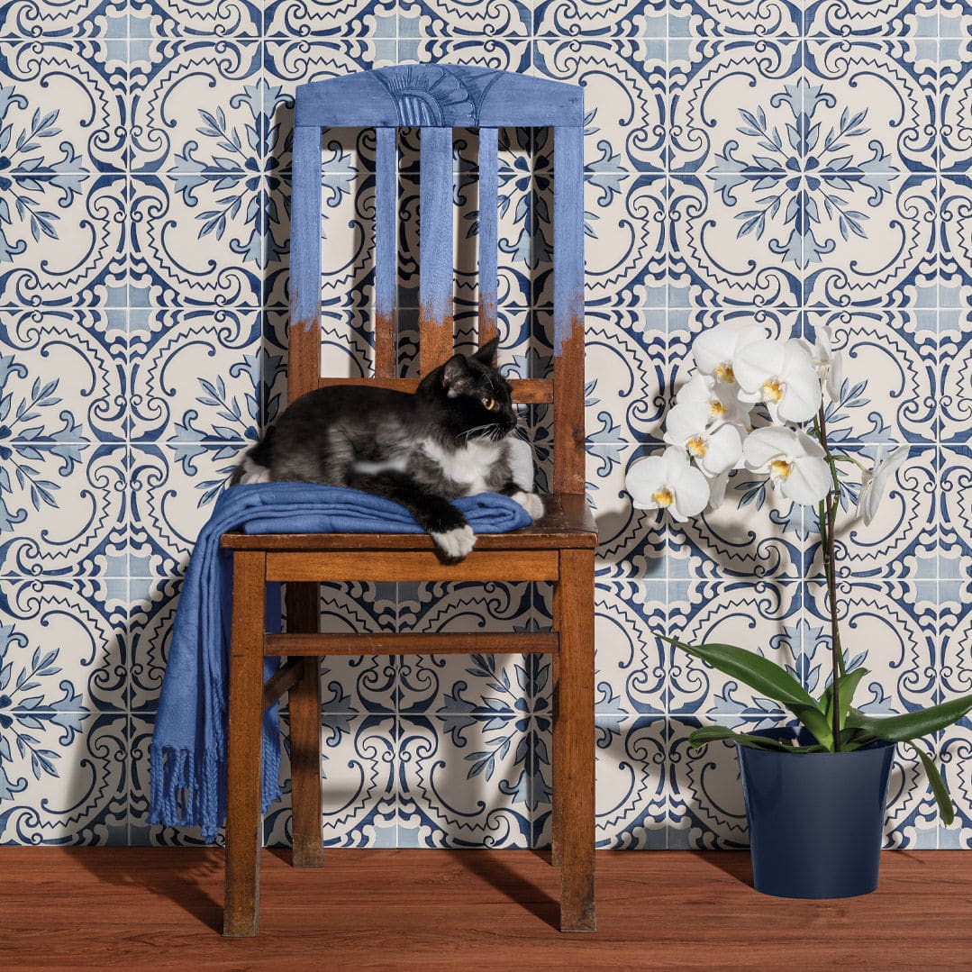 Porcelain stoneware tile - ABBEY - Aleluia Ceramicas S.A - high-gloss ...