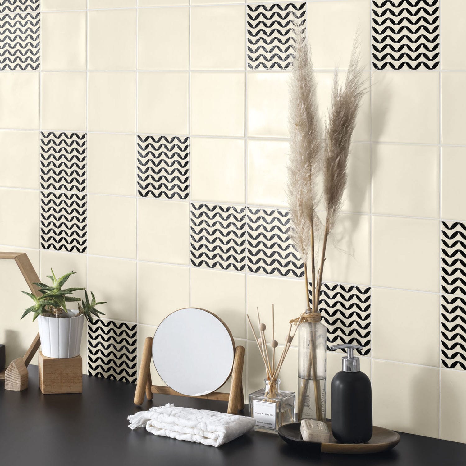 Porcelain stoneware tile - BLACK CODE - Aleluia Ceramicas S.A - matte ...