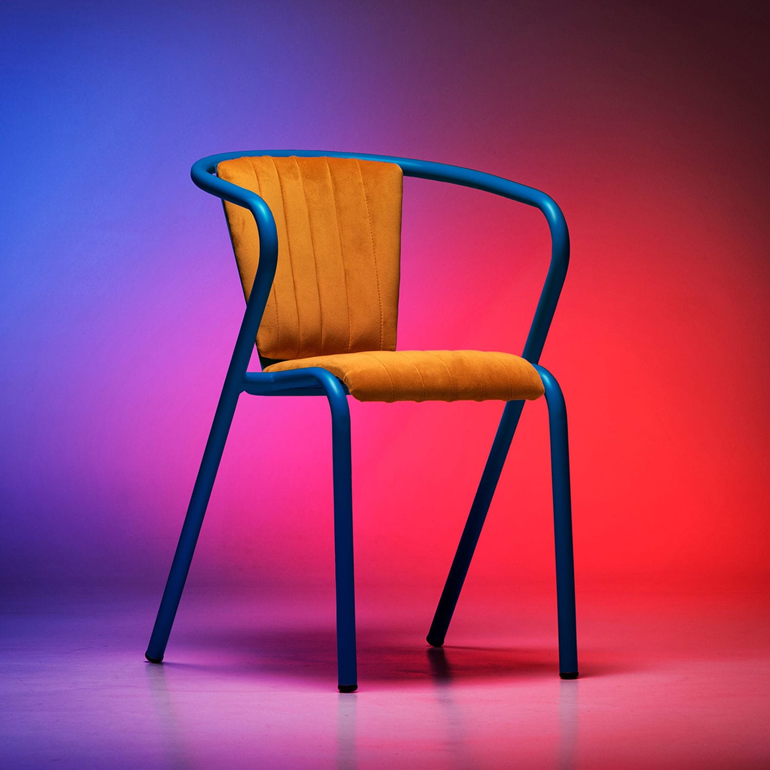 Contemporary chair - BICAchair DELIGHT - BICA chair - indoor / velvet ...