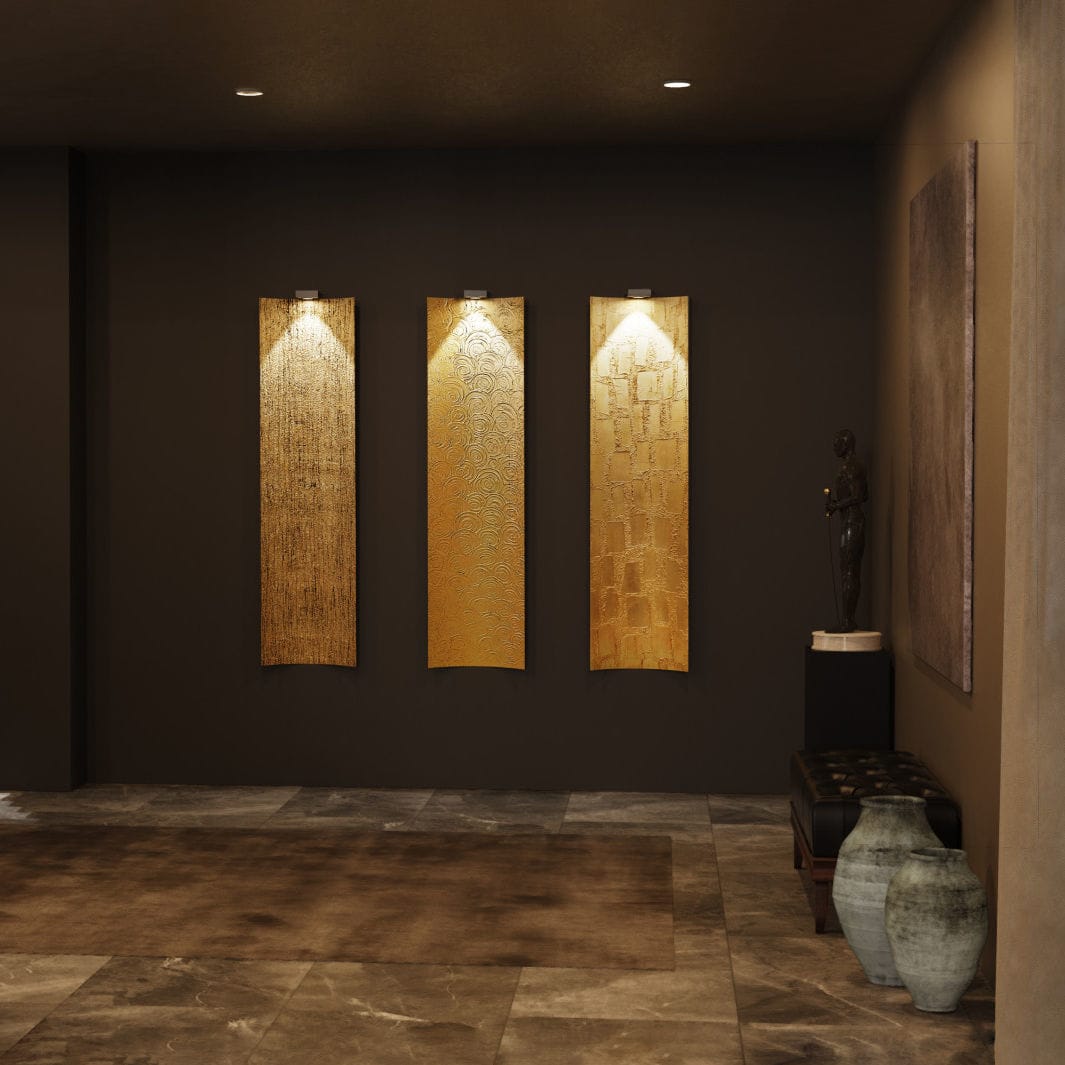 Contemporary wall light - TILES - KARPA - indoor / resin / fiberglass