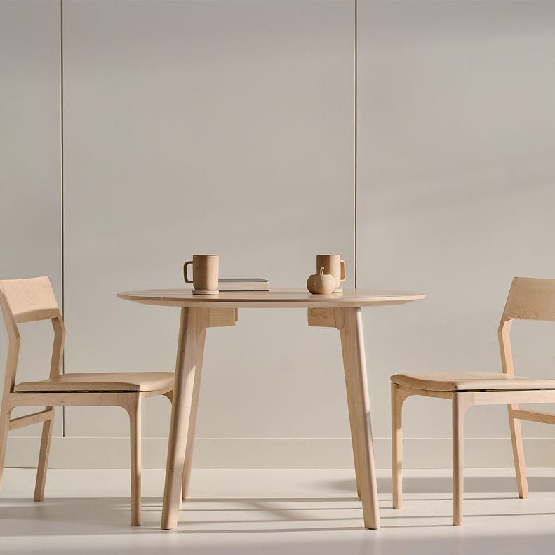 Contemporary dining table - T108 - KASTELLA - oak / American walnut / maple