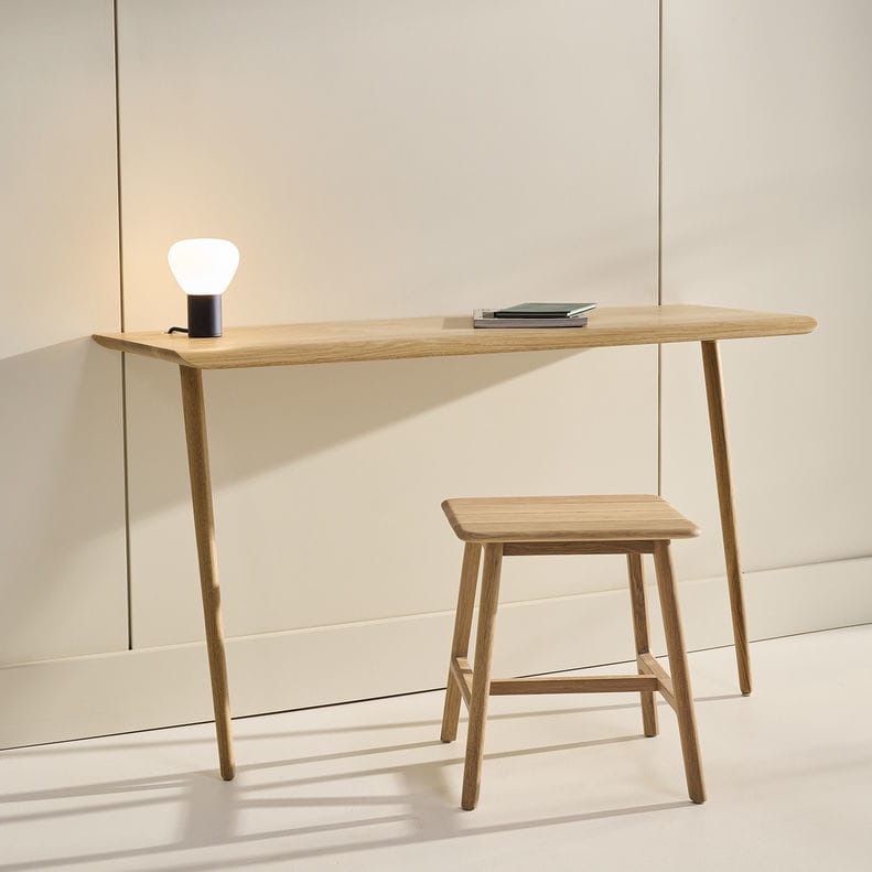 Wall-mounted desk - T406 - KASTELLA - contemporary / oak / walnut
